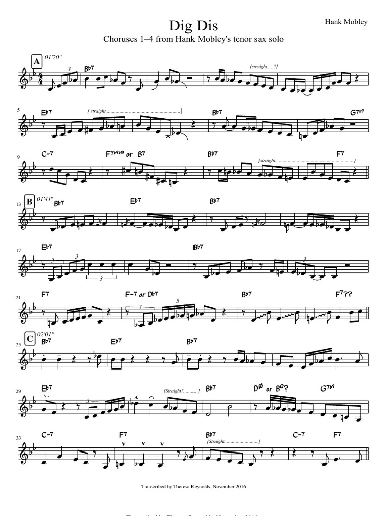 Dig Dis Hank Mobley | PDF