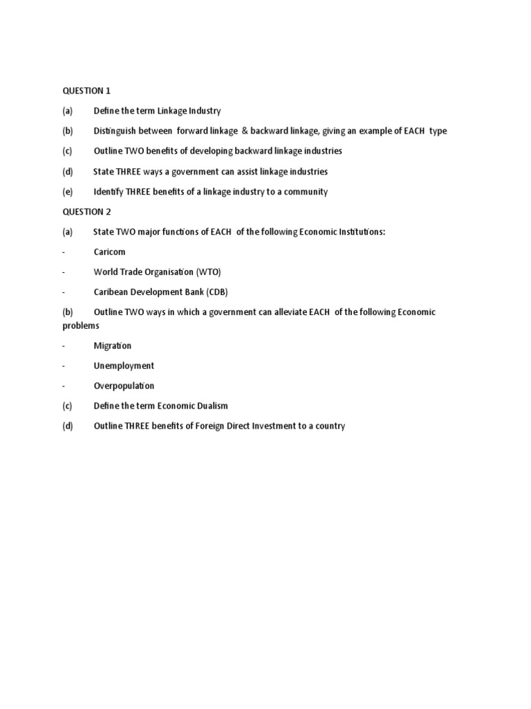 Pob Questions - Exam 2022 #2 | PDF