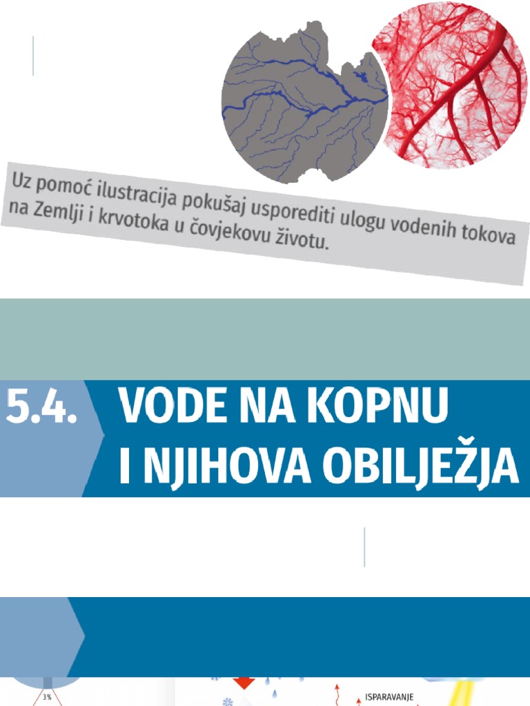 5.4. Vode Na Kopnu I Njihova Obiljezja | PDF
