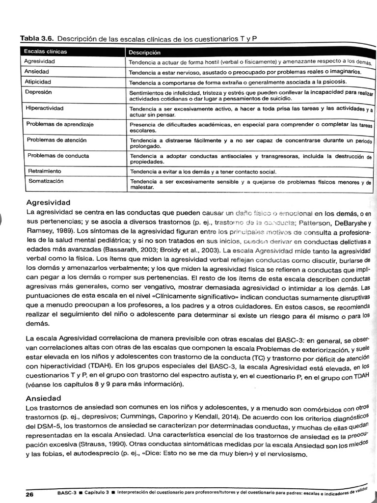 Manual BASC3 Capitulo 3 B | PDF