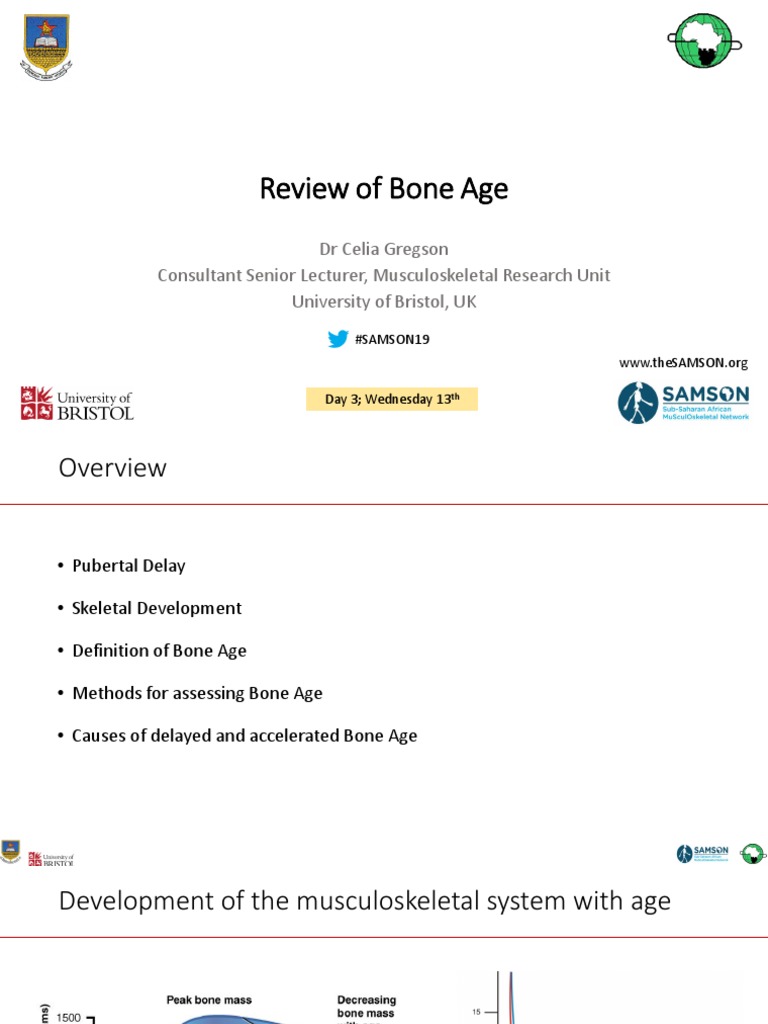 14.30 Wed - Bone Age Review CG | PDF | Hand | Skeletal System