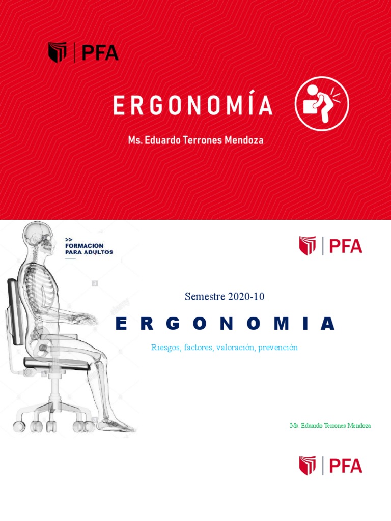 Sesión 5 | PDF | Factores humanos y ergonomía | Riesgo