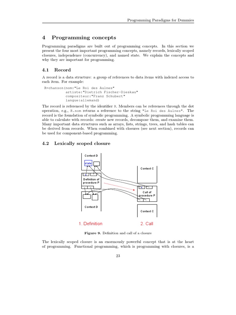 An Introduction to Key Programming Concepts and Paradigms | PDF | Process (Computing ...