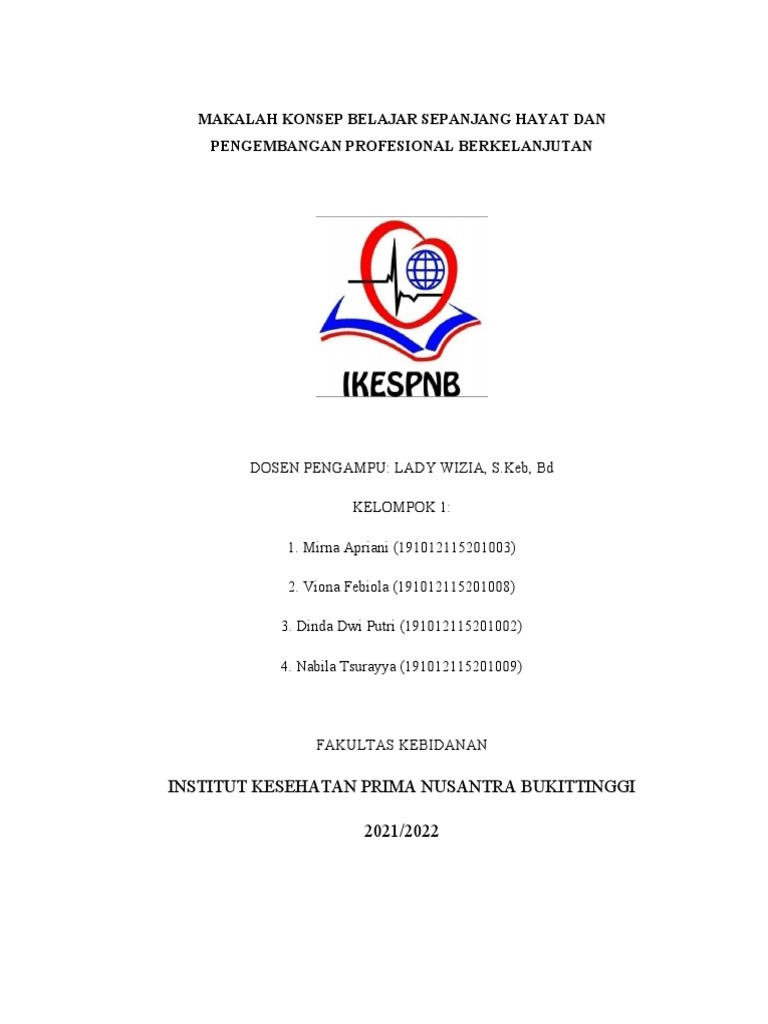 Makalah Konsep Belajar Sepanjang Hayat (KLP 1) | PDF