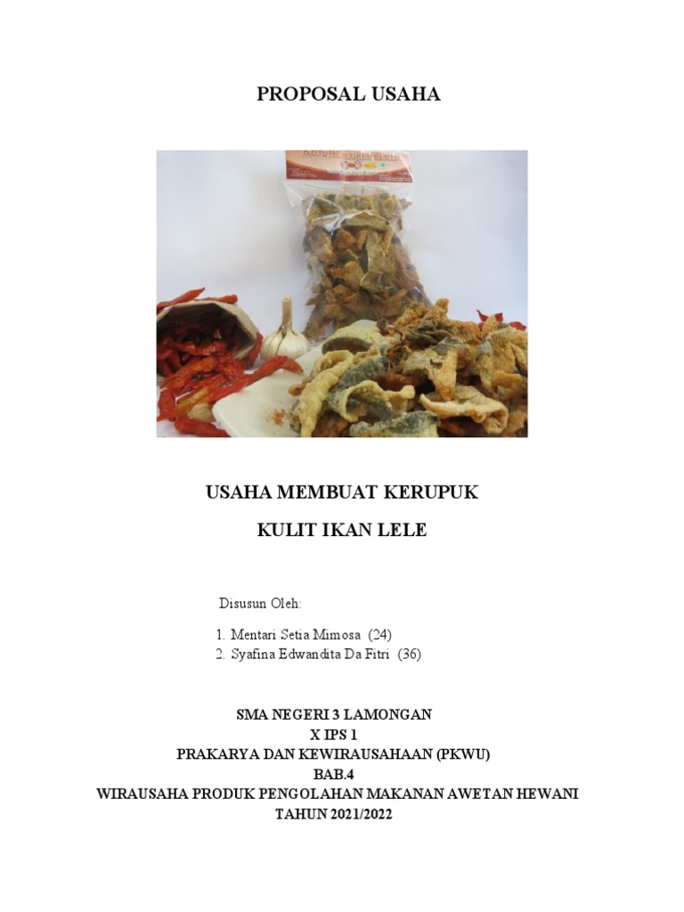 PROPOSAL USAHA Pkwu | PDF