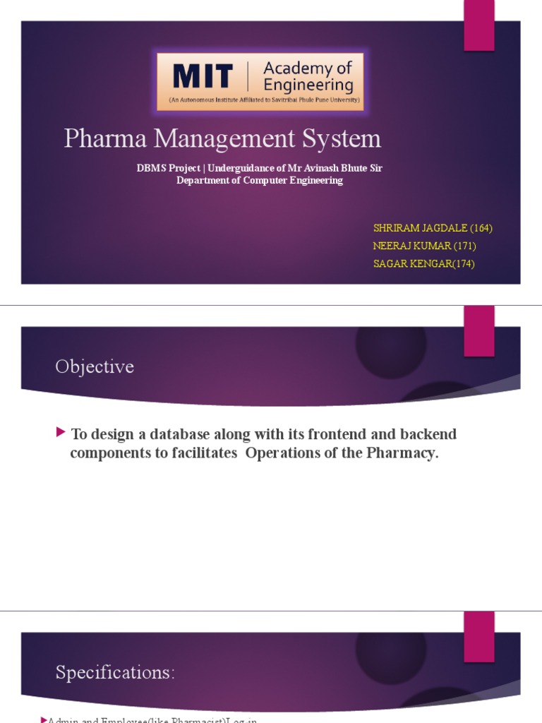 Placement Management System | PDF | Databases | Application Software