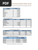Caso Resuelto Prorrateo Costos Indirectos de Fabricacion Primario Secundario y Final 2022 A ...