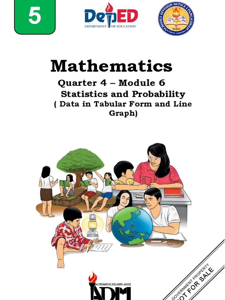 Math 5 Q4 Week 6 | PDF | Chart | Data