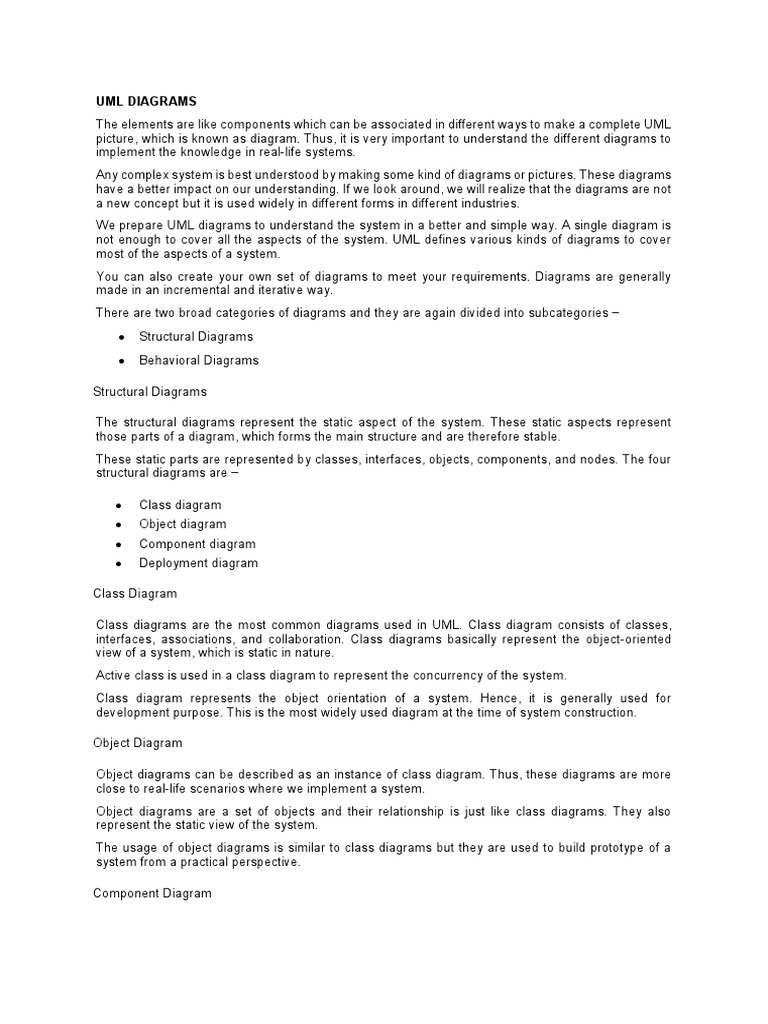 L-3-3-UML DIAGRAMS | PDF | Class (Computer Programming) | Use Case