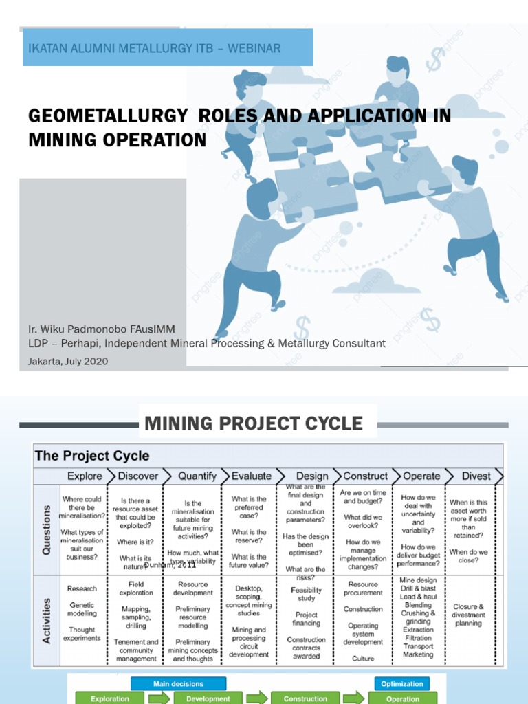 Geometallurgy Roles and Application in Mining Operation | PDF | Mining ...