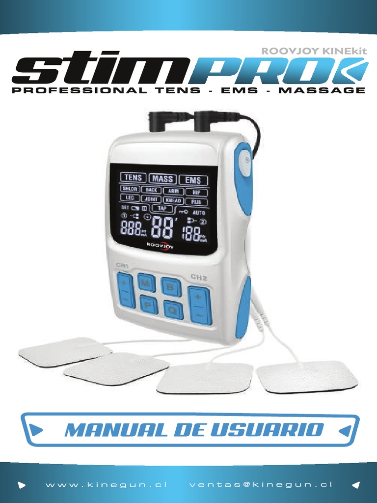 stimpro_(1) | PDF | Dolor | Frecuencia de radio