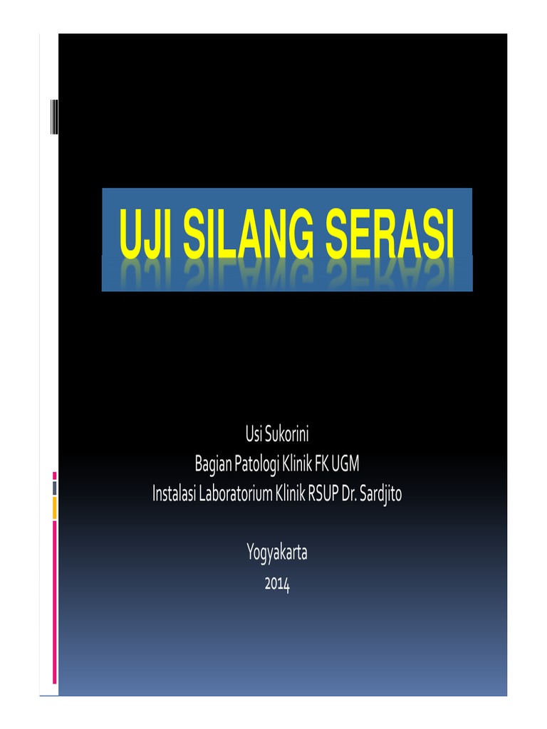 Uji Cocok Serasi 2014 | PDF