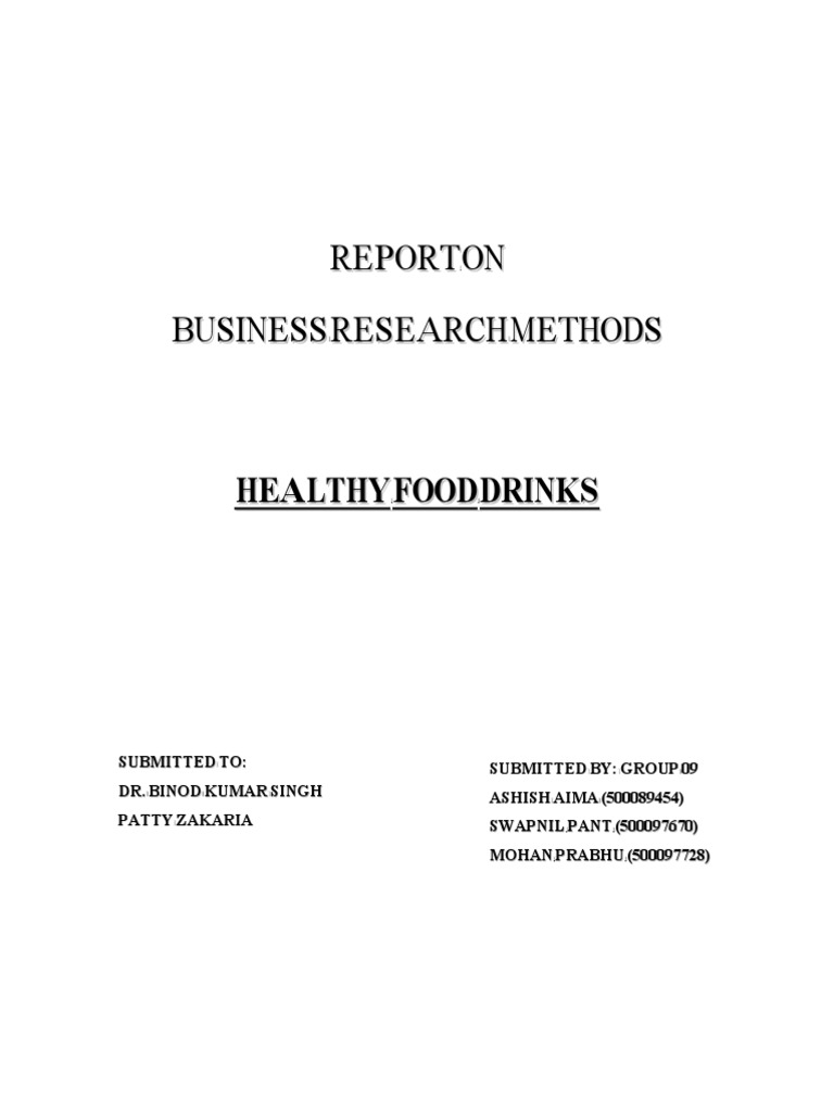 BRM Project - Group9 | PDF | Methodology | Science