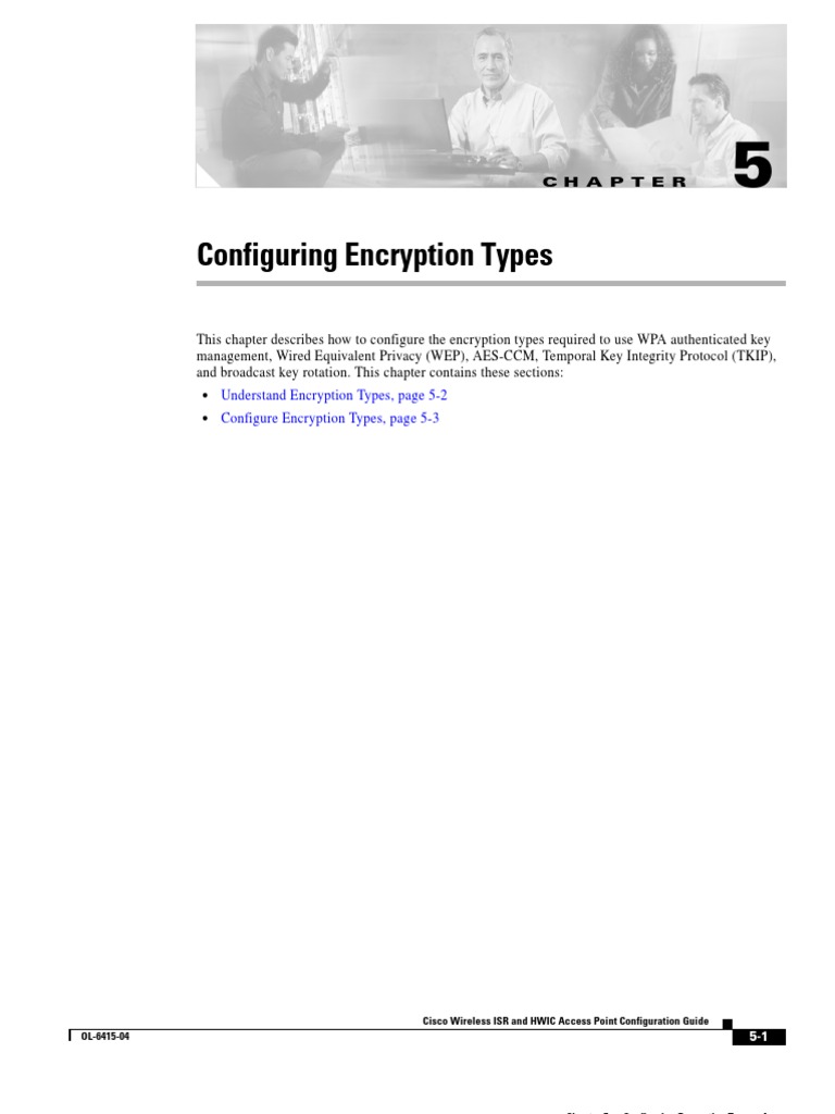 Configuring Encryption Types | PDF | Wireless Access Point | Computer ...