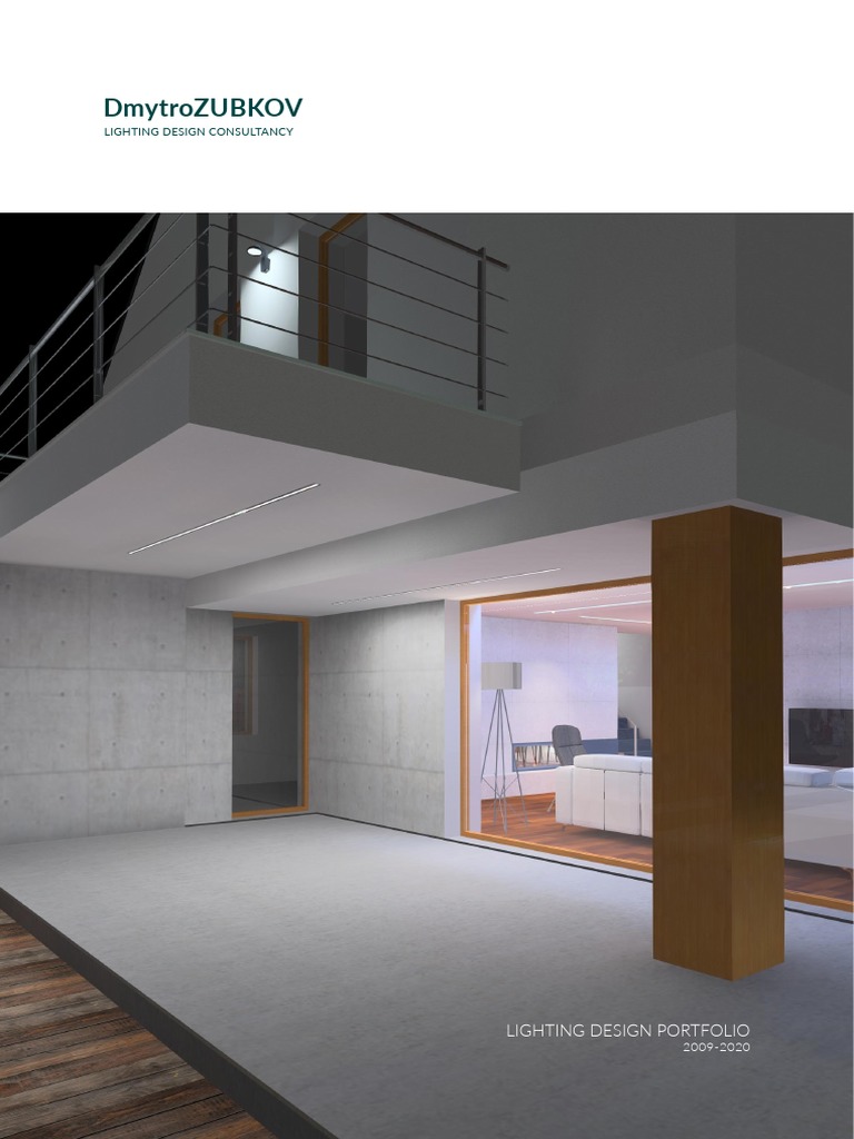 Lighting Design Portfolio | PDF | Lighting | Rendering (Computer Graphics)