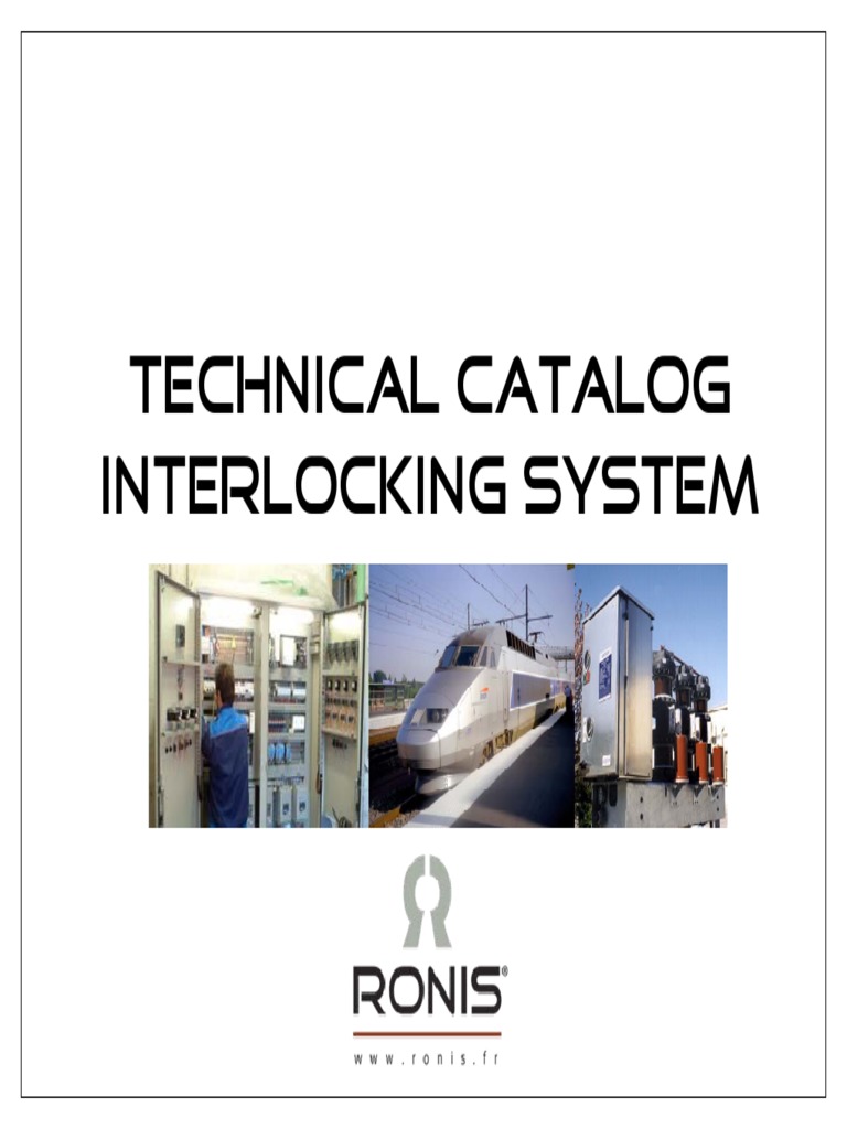 Catalogue Interlocking RONIS | PDF | Switch | Electrical Wiring