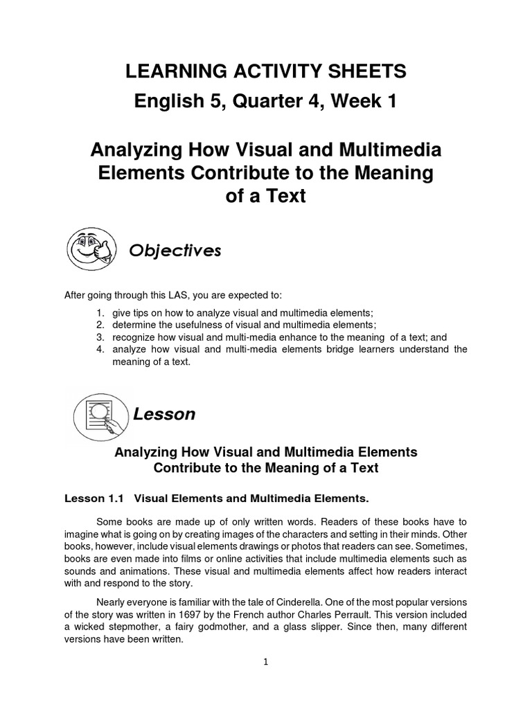 English 5 Q4 Las Week 1 | PDF | Multimedia