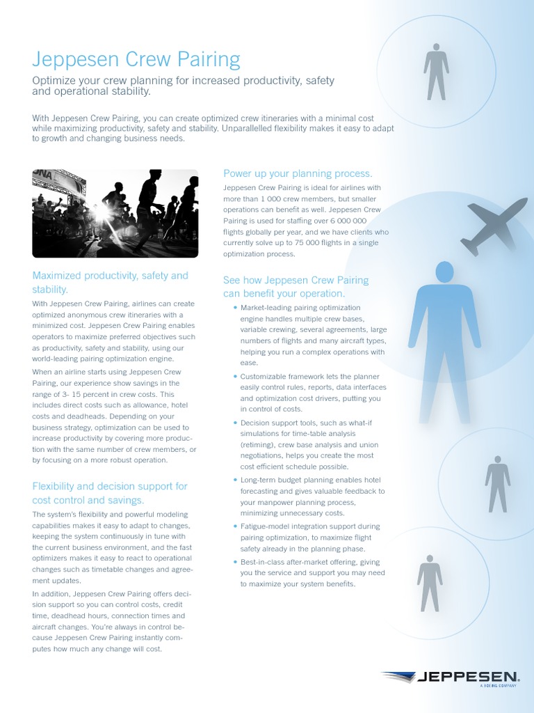 Jeppesen Crew Pairing: Optimize Your Crew Planning For Increased ...