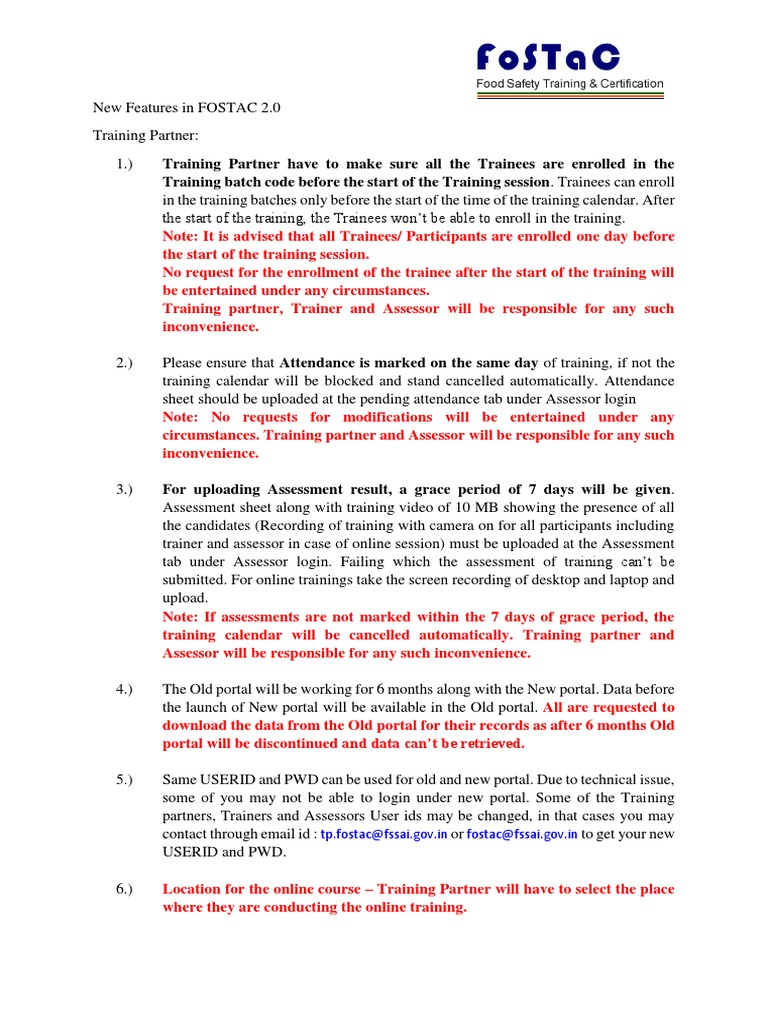 New Features in TP FOSTAC 2 | PDF | Online And Offline | Software