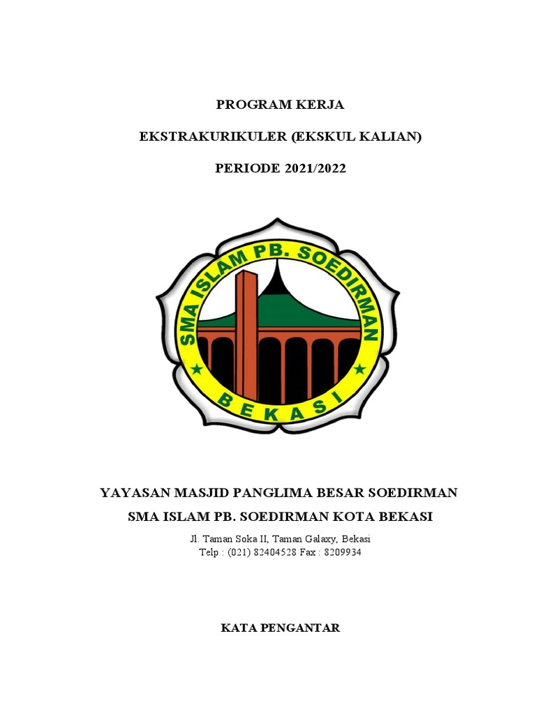 Format Proposal Ekskul Sidang Pleno | PDF