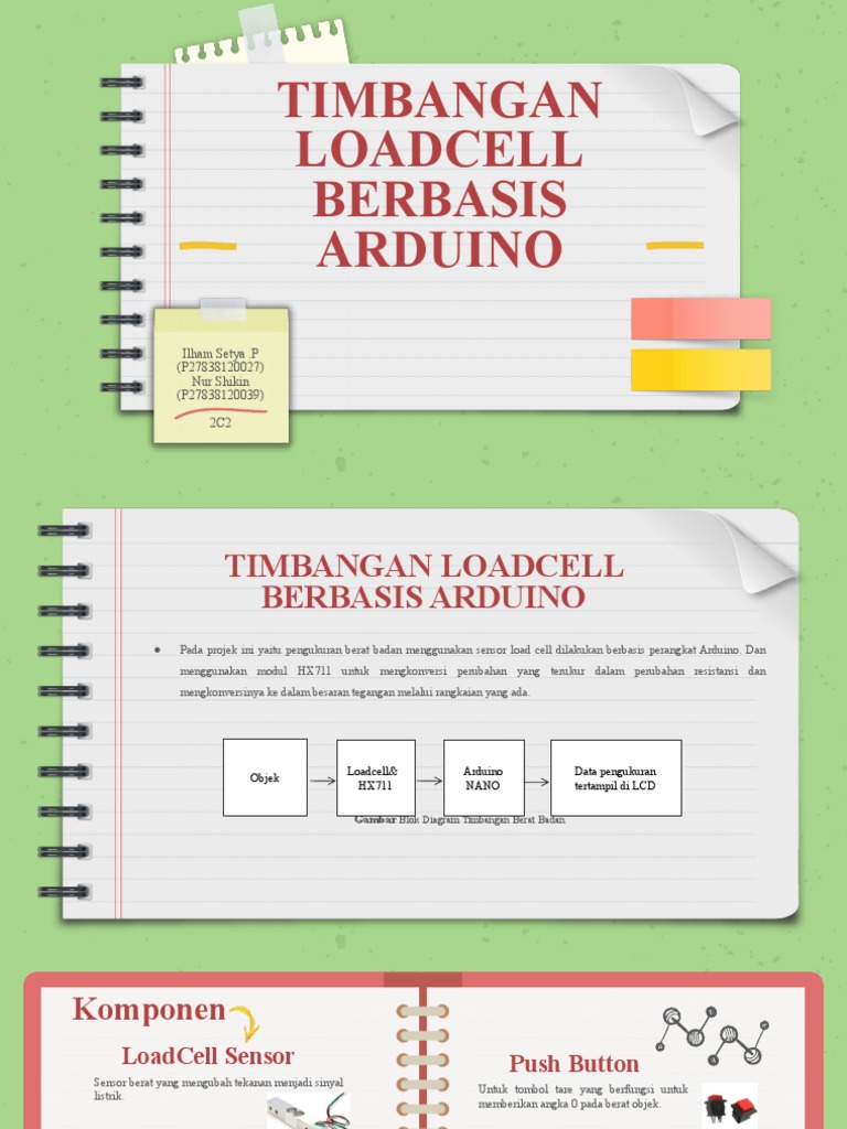 Timbangan Loadcell Berbasis Arduino | PDF | Komputer | Teknologi & Rekayasa