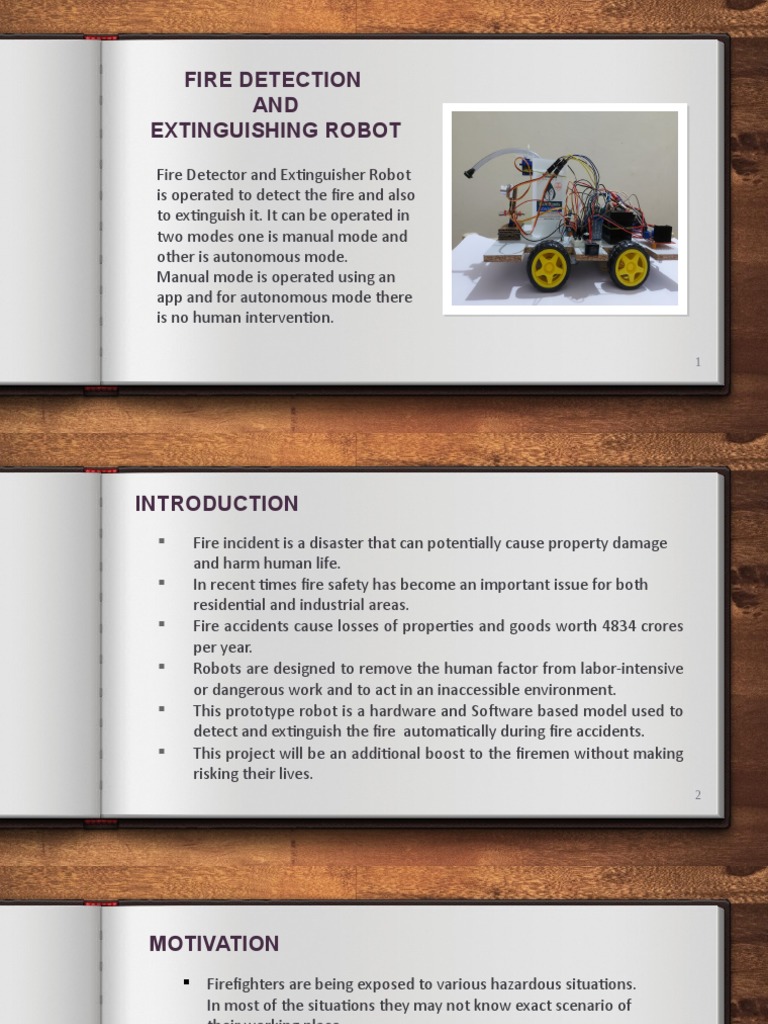 Autonomous Fire Detection and Extinguishing Robot: Design, Development ...