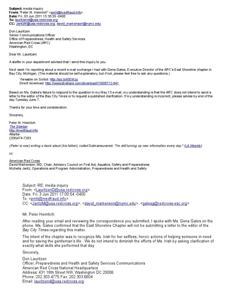 Red Cross National Refuses To Request Published Clarification For ...