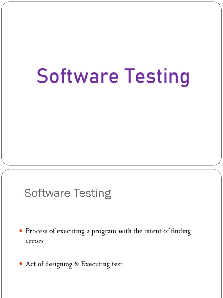 Software Testing & Techniques | PDF | Software Testing | Matrix ... Software Testing & Techniques | PDF | Software Testing | Matrix ...