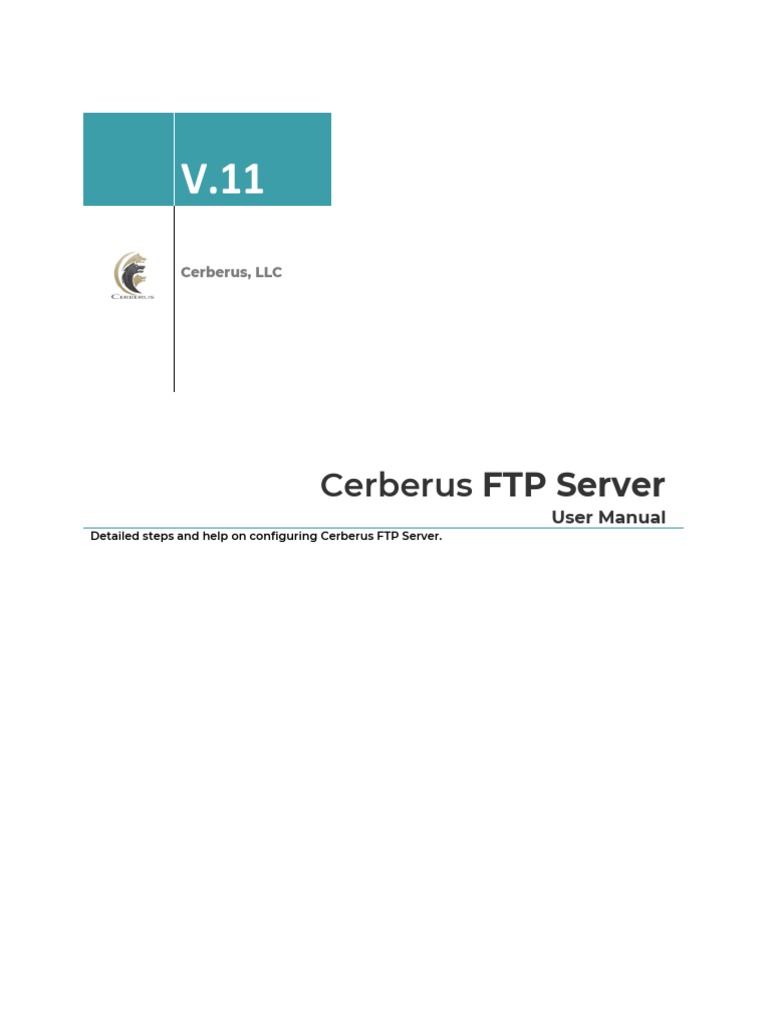 Cerberus Admin Guide v11 | PDF | File Transfer Protocol | Transport ...