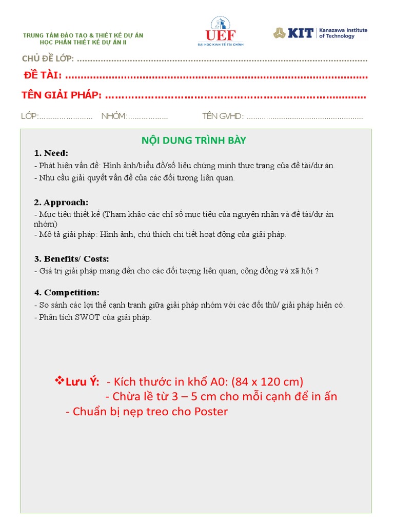 2021-Quy Cách Poster PD2 - Uef | PDF