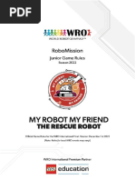 WRO 2025 RoboMission Junior Game Rules | PDF | Rover (Space Exploration) | Mars