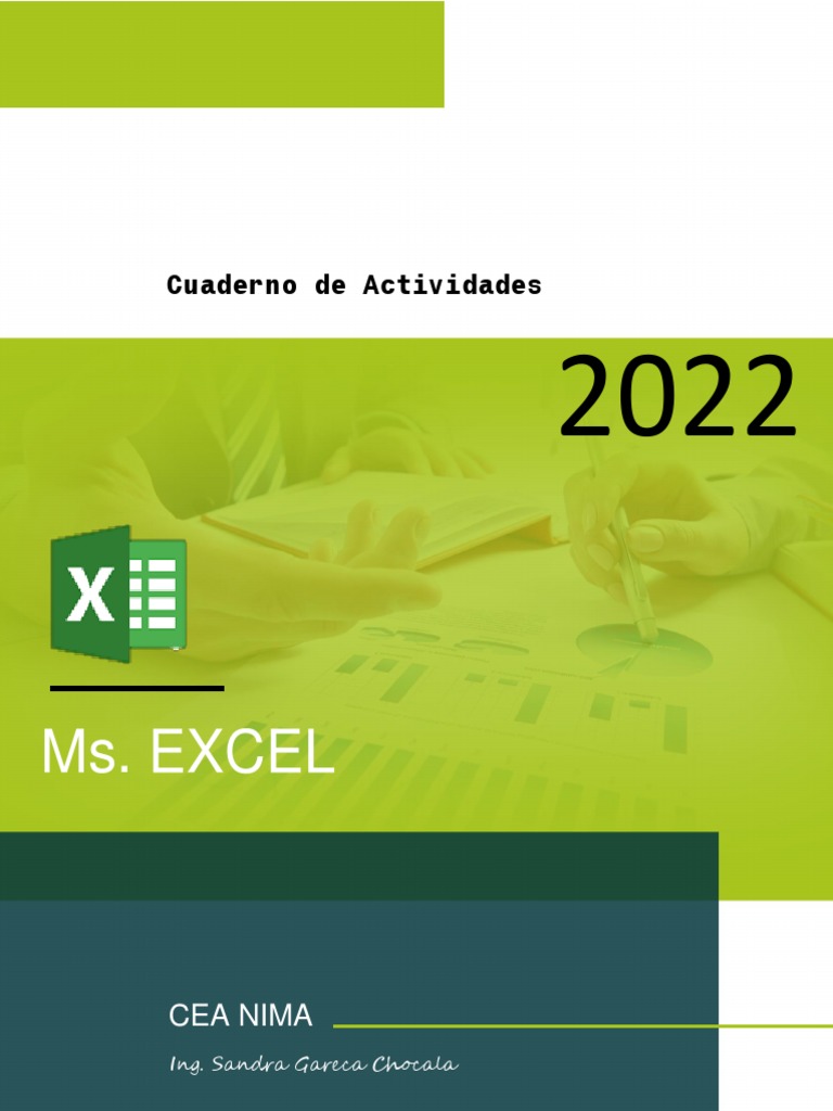 Libro Guía de Excel | PDF | Hoja de cálculo | Microsoft Excel