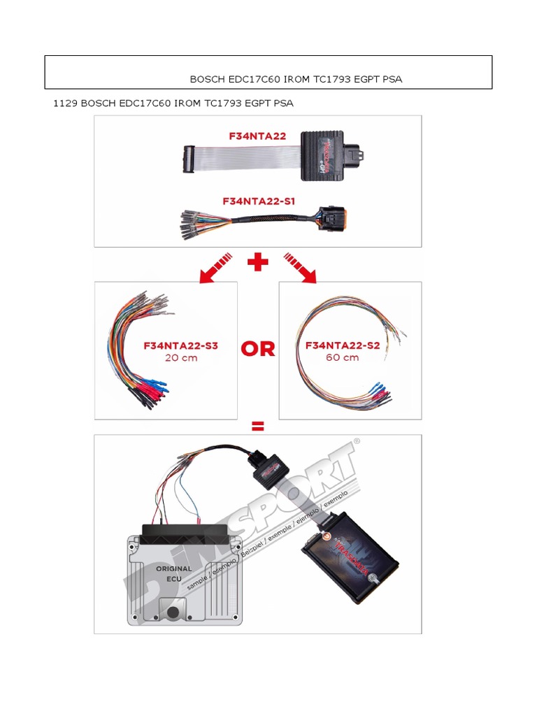 Bosch Edc17c60 Irom tc1793 Egpt Psa | PDF