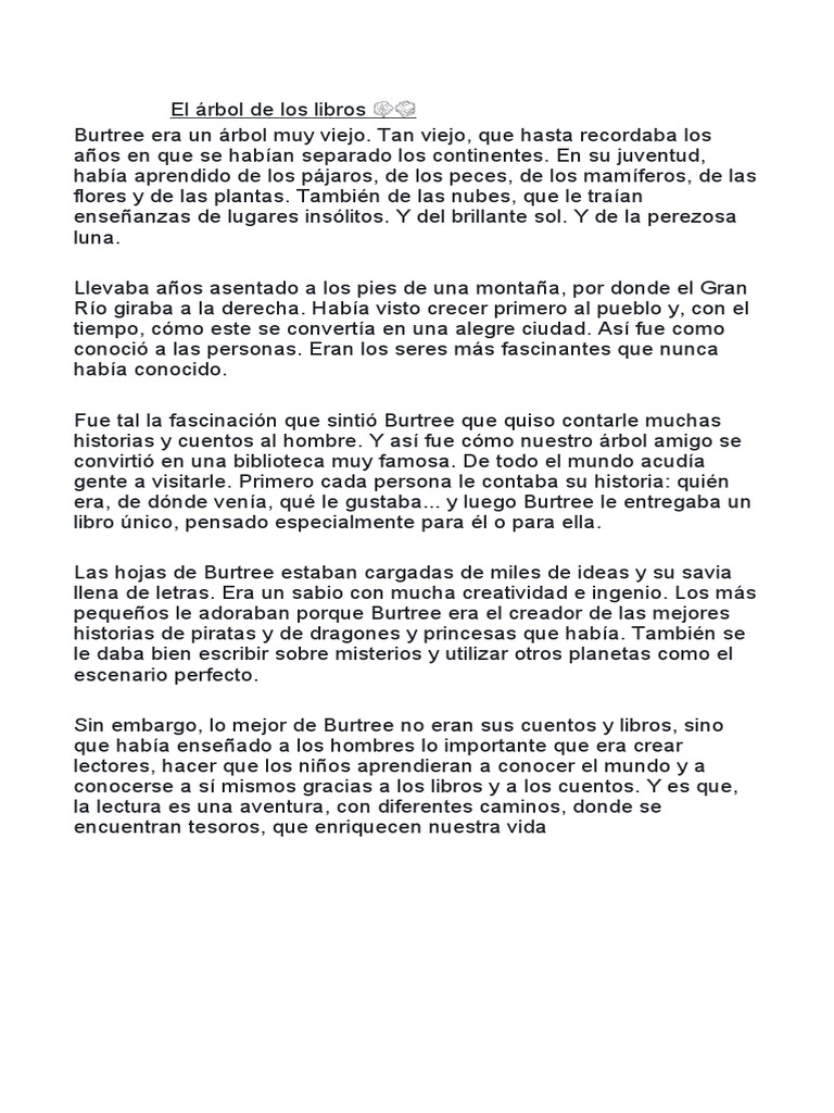 El Árbol de Los Libros | PDF
