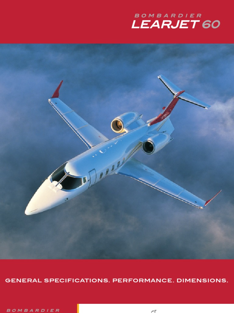 Learjet 60 Specification | PDF
