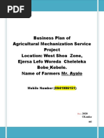 Project Proposal For Cattle and Goat Fattening and Dairy Farm (Final ...