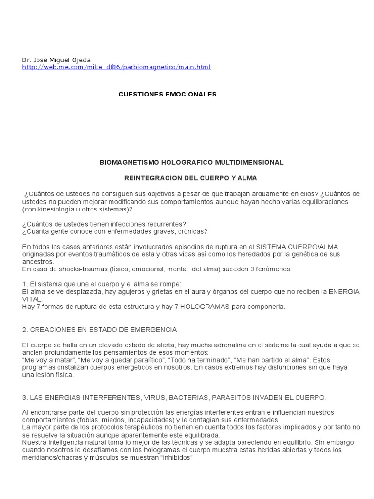 Hologramas 1-7 - DR Miguel Ojeda Rios | PDF | Anatomía humana