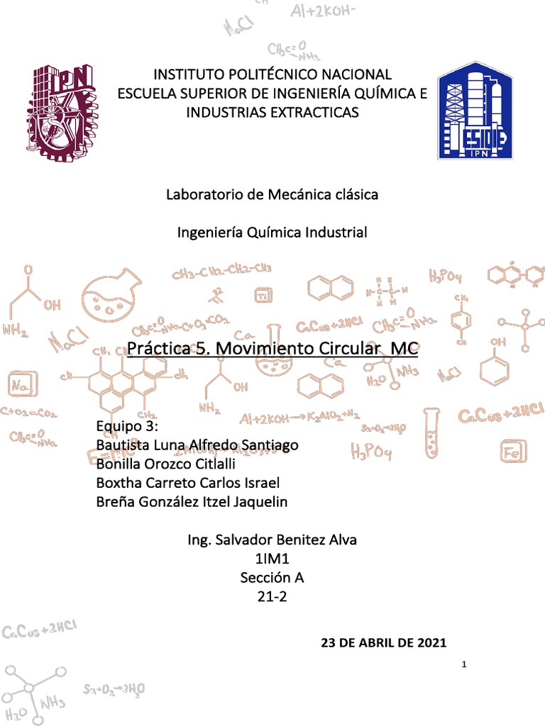 Práctica 5. MCU | PDF | Velocidad | Aceleración
