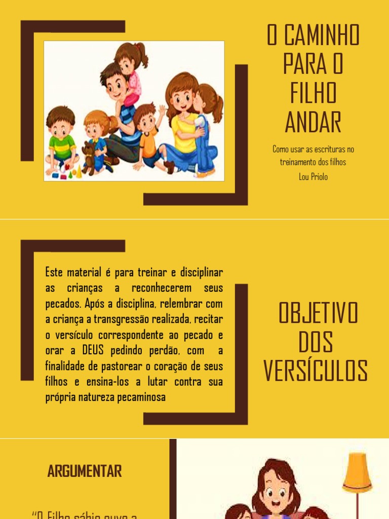O Caminho para o Filho Andar | PDF | Pecado | Deus