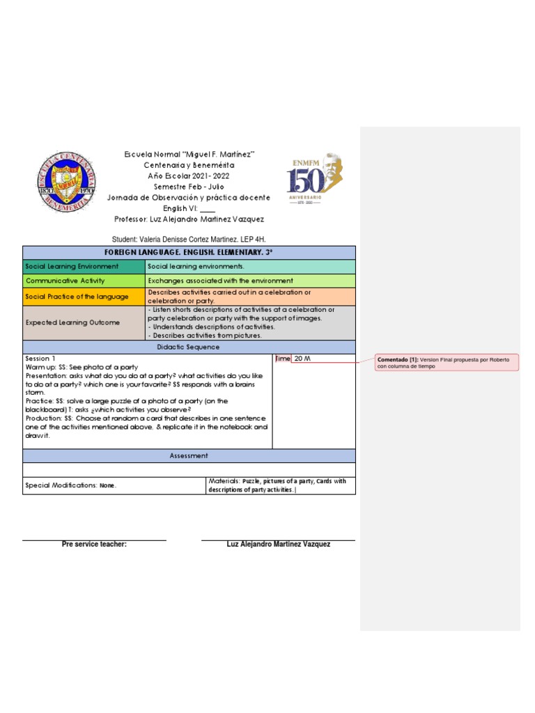 Foreign Language. English. Elementary. 3°: Comentado (1) : Version ...