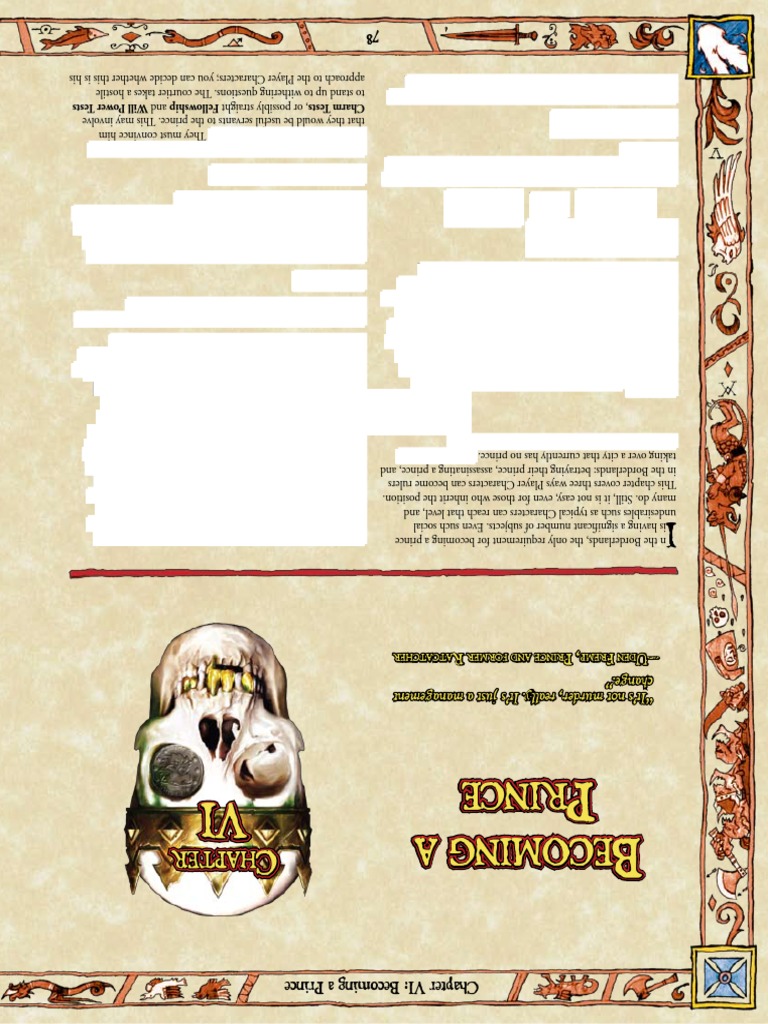 Pages From WFRP 2E - Renegade NG The Border Princes - Redacted 1 | PDF