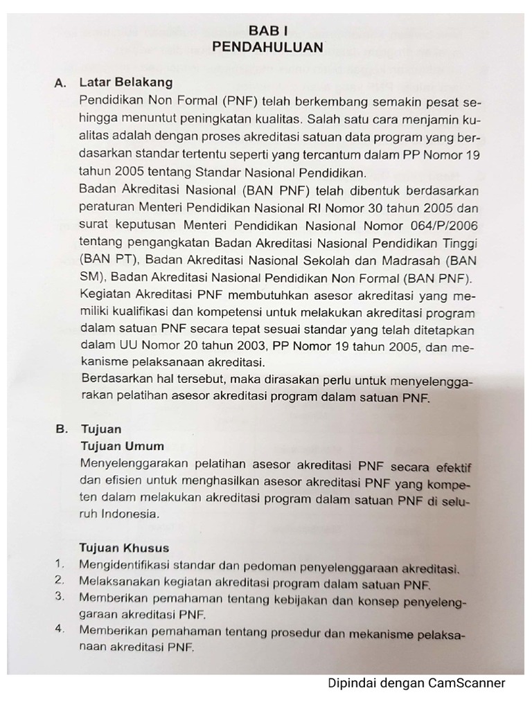 Contoh Proposal Pelatihan | PDF