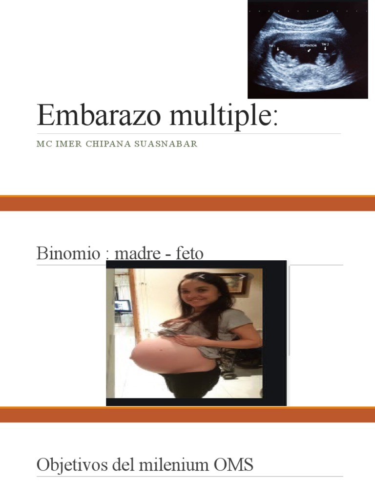 Embarazo Múltiple: Riesgos y Manejo | PDF | El embarazo | Parto prematuro