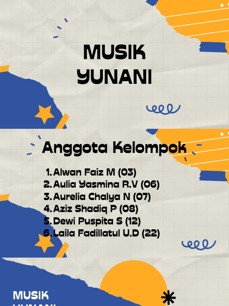 Musik dan Alat Musik Yunani Kuno | PDF | Seni