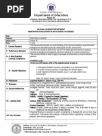 Lesson Plan Balancing Chemical Equations 2-23 | PDF | Chemical ...