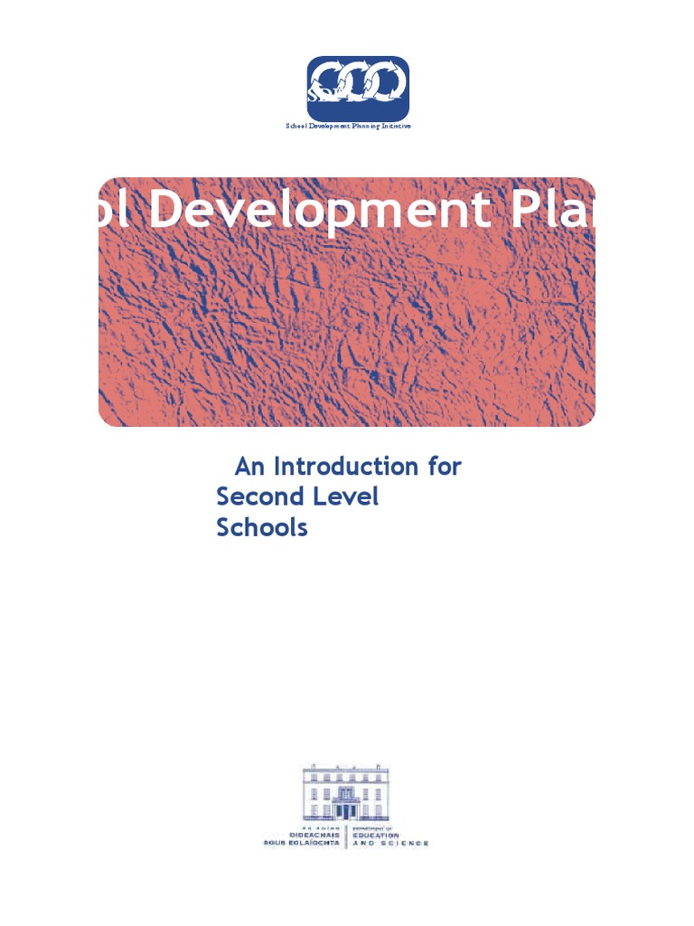 Development Planning For Second Level Schools Template | PDF ...