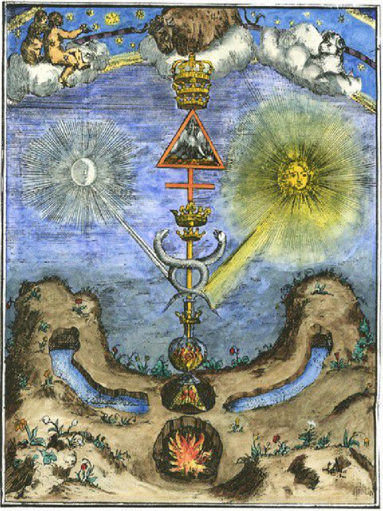A022 Hermetic Alchemical Emblem | PDF