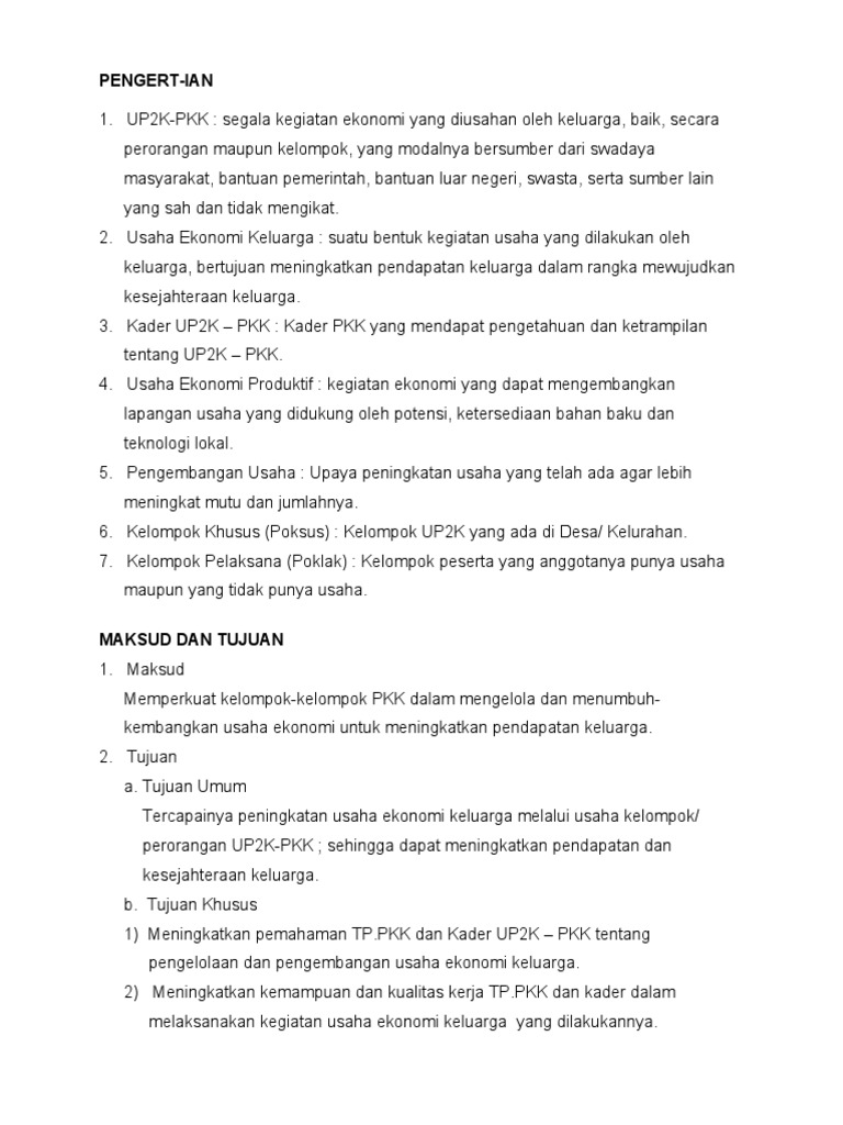 Materi UP2K | PDF | Bisnis | Pengelolaan Keuangan & Uang