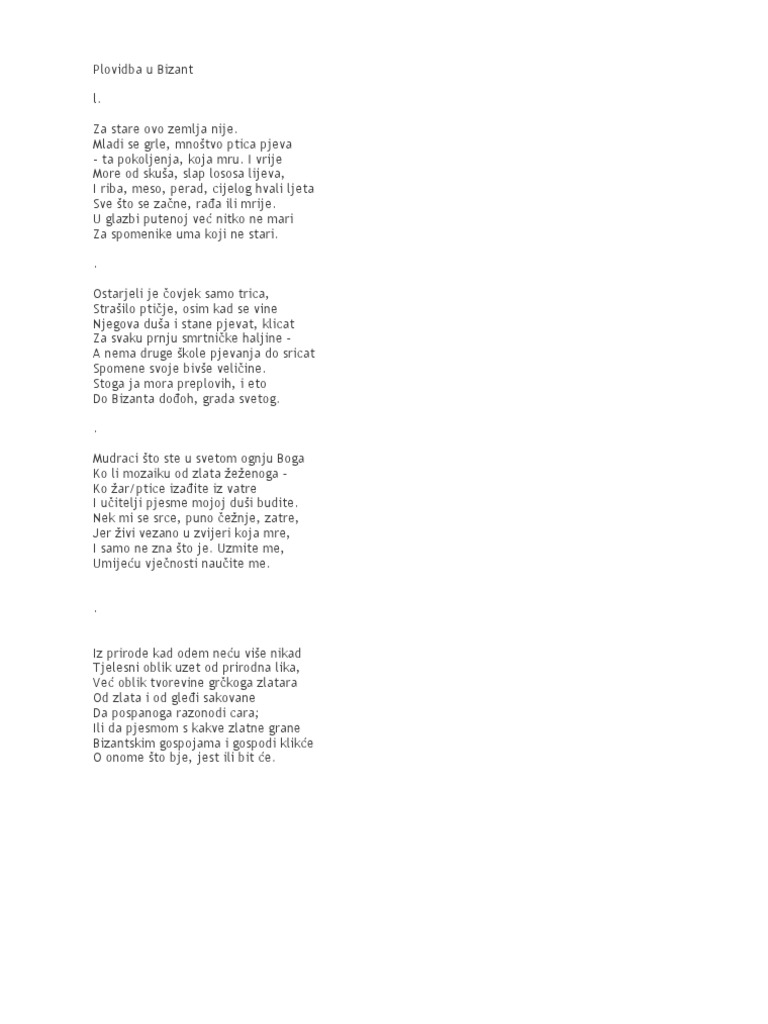 Plovidba U Bizant | PDF