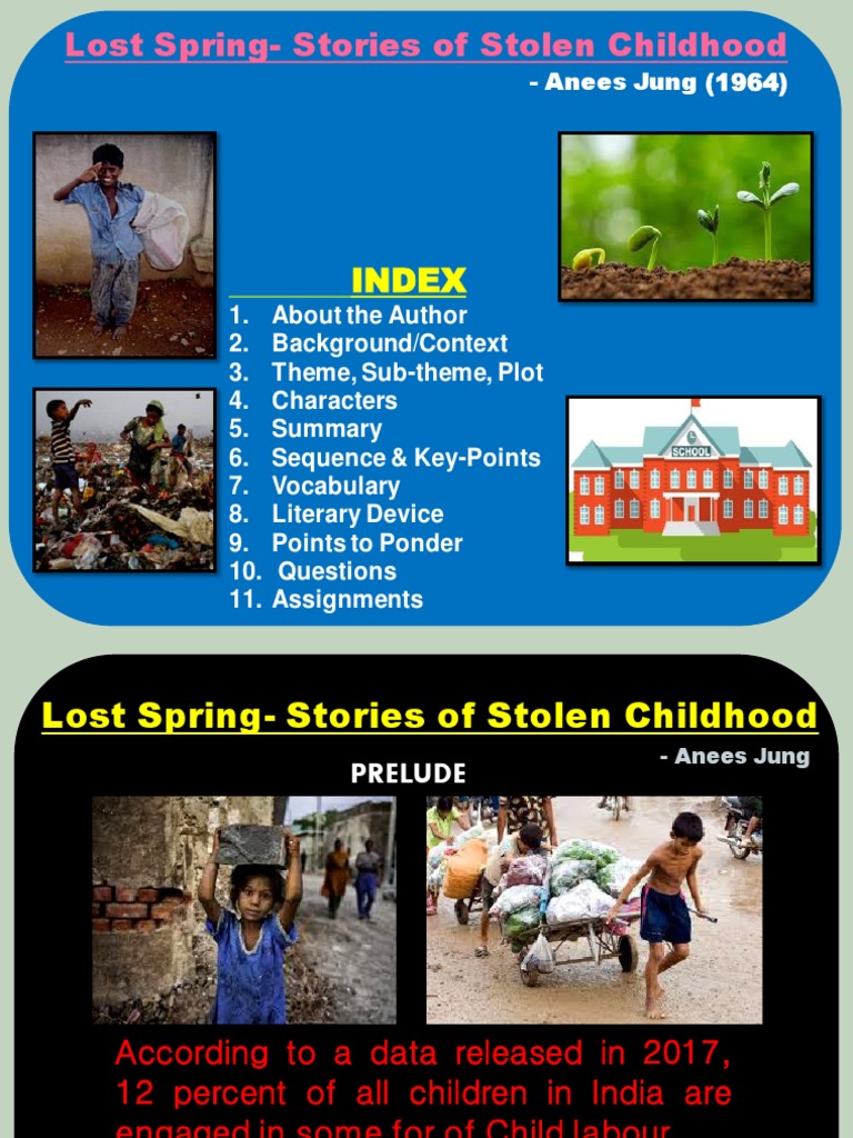 Lost Spring-Stories of Stolen Childhood: Index | Download Free PDF ...
